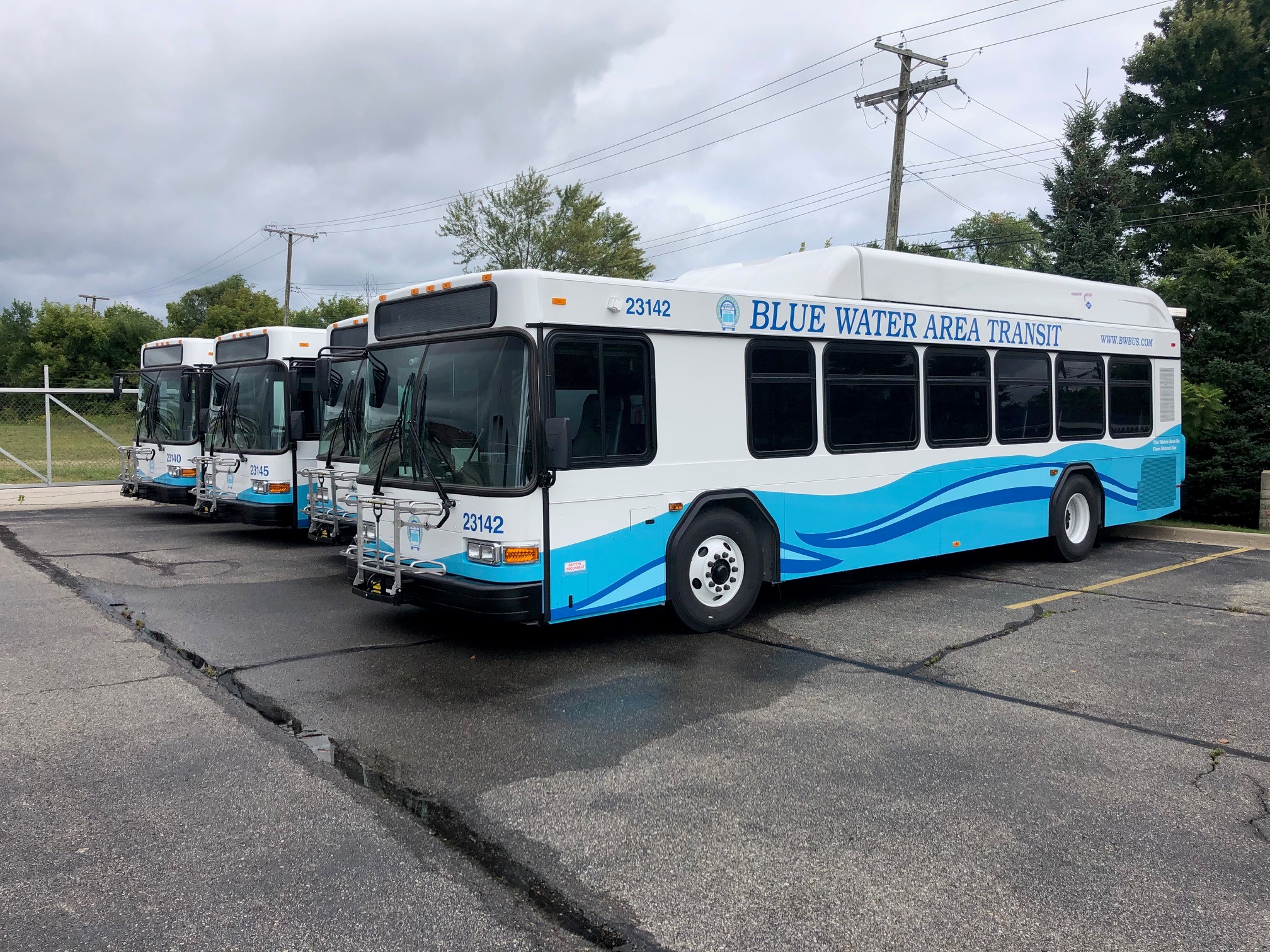 BWATC adds six, 35-foot Gillig CNG buses to the fleet – Blue Water Area ...